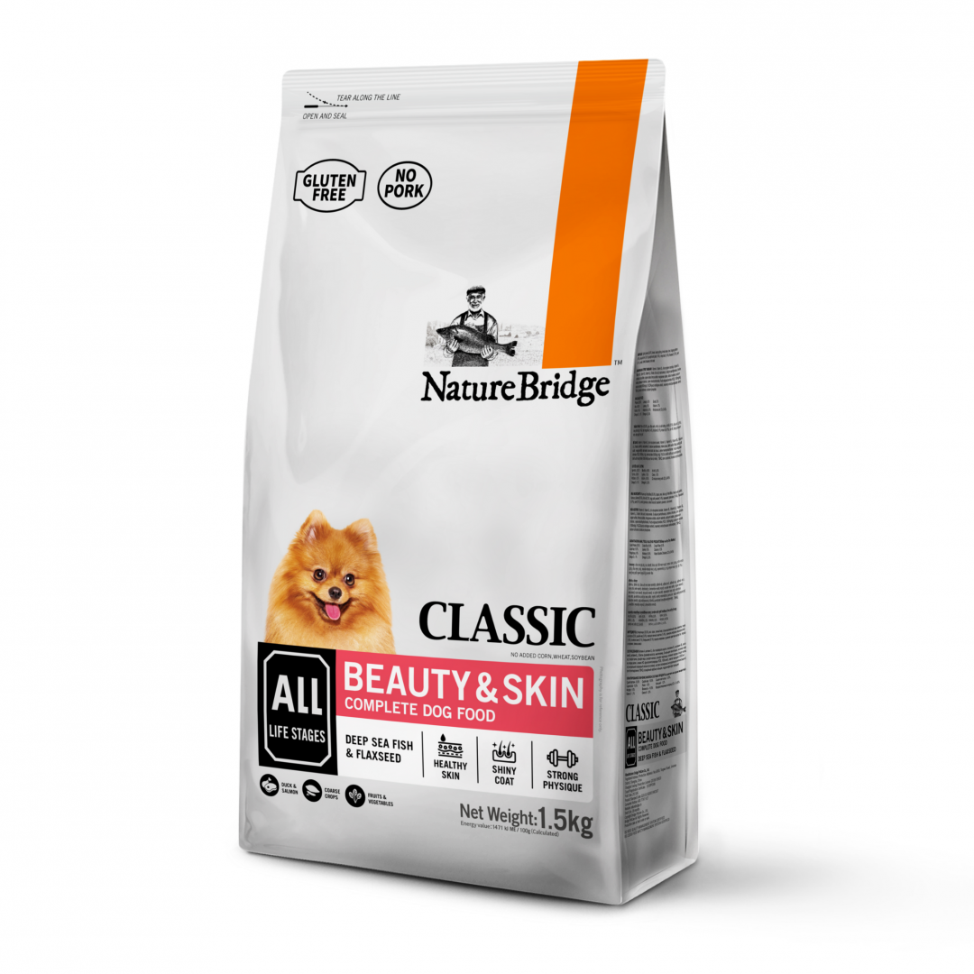 Nature Bridge Classic Beauty & Skin For All Breed All Life Stage Dog ...